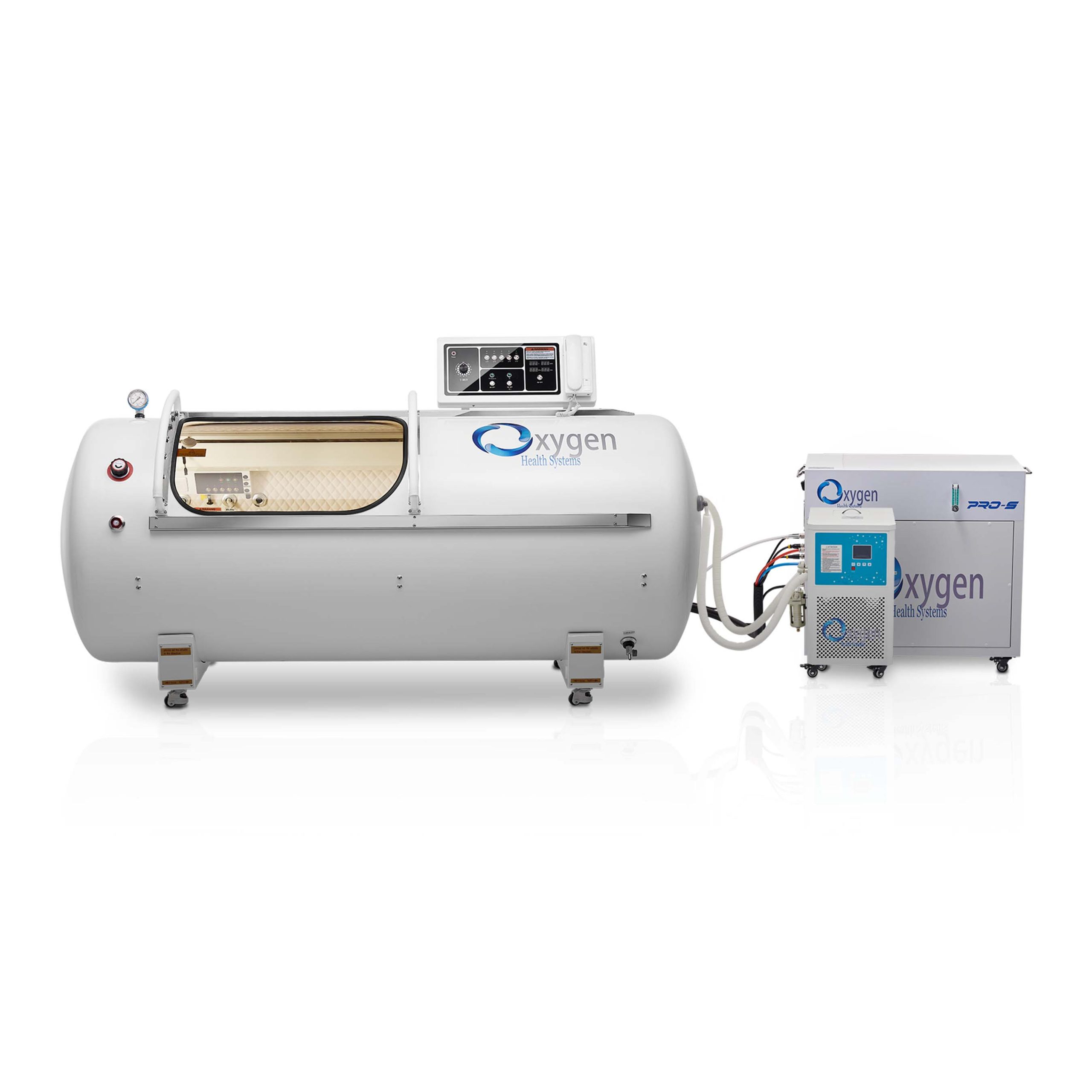 36″D | 2 ATA | Hyperbaric Hard Shell Oxygen Chamber - Oxy Renew
